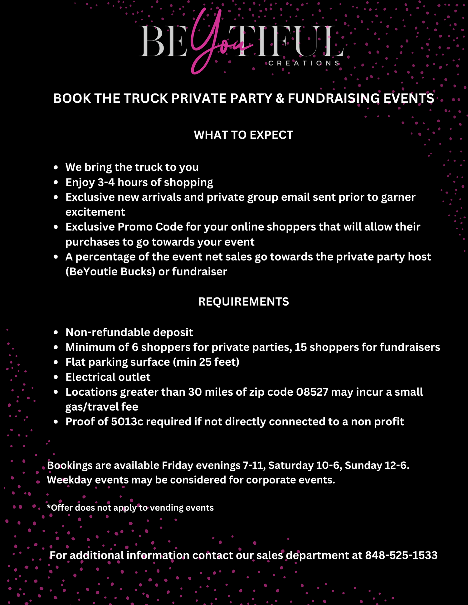 Book The Bus – BeYoutiful Creations